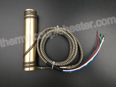 China Pers in de Verwarmersdwarsdoorsnede 4,2 x 2.2mm van de Messingsrol met Ingebouwd Thermokoppel Te koop