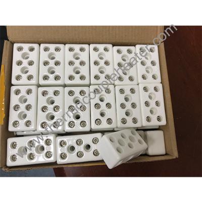 China High-Temperature Ceramic Connectors Terminal Block For Stove for sale