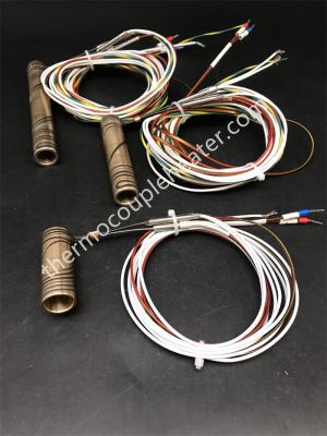 China Elementos de calefacción de corriente caliente Calentador de tubería de latón eléctrico Calentador de bobina de boquilla en venta