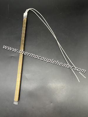 China Durable Quartz IR Emitter Gold Coated Twin Tube Design for sale