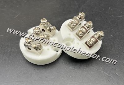 China Thermocouple Accessories Ceramic Terminal Block S Series 27mm S-3P-C for sale