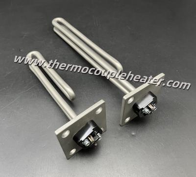 China Flange Immersion Tubular Heater Stainless Steel Heating Element Liquid Heater for sale