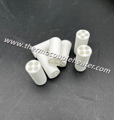 China Cost-Effective 4-Hole Steatite Ceramic Insulators For Standard Thermocouple Assembly for sale
