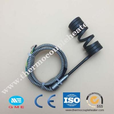 China Calefator de bobina da mola com o bocal do molde do par termoelétrico, elemento de aquecimento bonde à venda