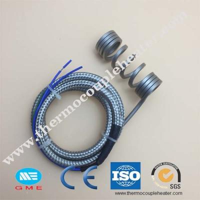 Chine Appareil de chauffage de bobine de ressort avec le bec de moule de thermocouple, élément de chauffe électrique à vendre