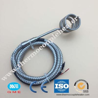 China Calefator de bobina da mola com o bocal do molde do par termoelétrico, elemento de aquecimento bonde à venda