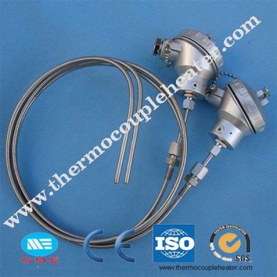 China Armored K Type Thermocouple Rtd Temperature Sensor For Electric Stove for sale