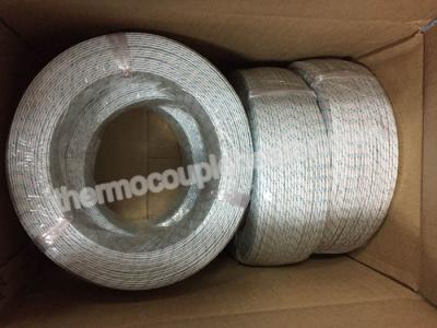 China 24 AWG Thermocouple Compensating Cable Type J Insulation Fiberglass Sleeve for sale