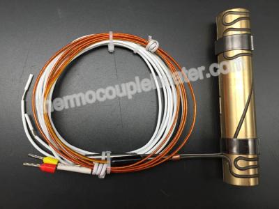 China Innerer Durchmesser 15MM drücken Messingspulen-Heizungen mit Thermoelement J ein zu verkaufen