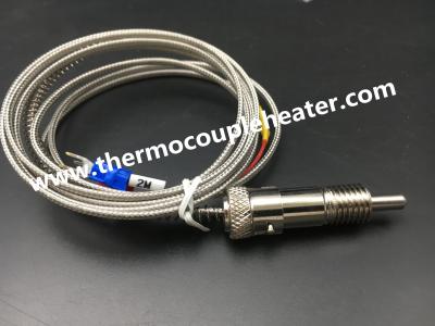 Chine Type de thermocouple de style de baïonnette de capteur de température J/K avec le câble de 2m à vendre