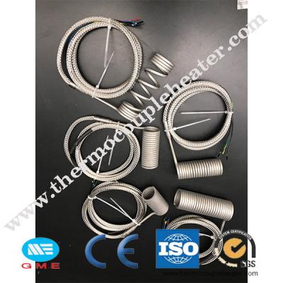 中国 電気ばねの熱電対が付いている熱いランナーのコイル・ヒーター 販売のため