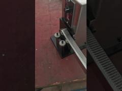 Kantenvormende machine voor keramische bandverwarming, geschikt voor het rollen van bredere staalstroken