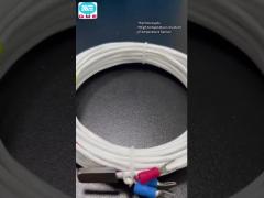 Ceramic Protection Tube Thermocouple RTD , Platinum Nobel Metal Thermocouple Assembly