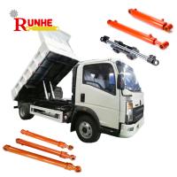 Quality Thickened Steel Barrel 30MPa Multi stage Dump Truck Hydraulic Cylinders For FMX for sale