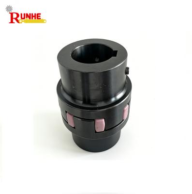 China Polyurethane Core Star Shaped Elastic High Torque Shaft Coupling Low Vibration For Medium Speed Fans for sale