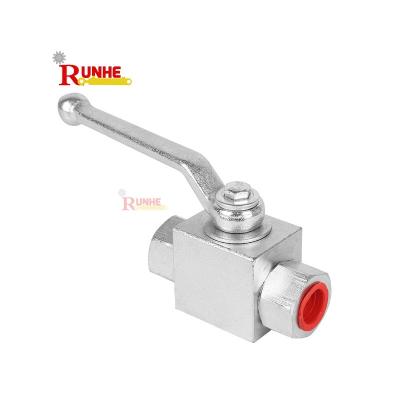 China YJZQ－G3/8 Two-position Two-way Hydraulic Ball Valve Shut-off Compact Structure for sale