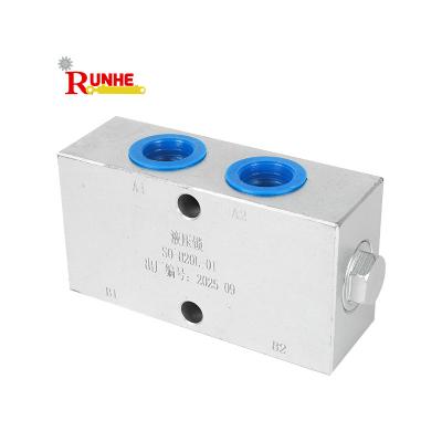 China Solenoid Operated SO-H20L-01 Hydraulic Control Valve Directional Control Valve for sale