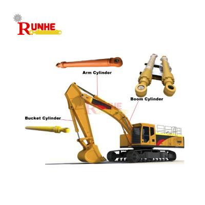 China Boom Cylinder CT Excavator Hydraulic Cylinder Double Acting Cylinder for sale