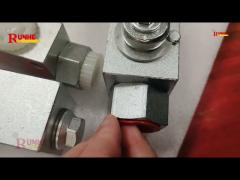 hydraulic 3 way high pressure ball valve khb3k-g1 for marine hydraulic system