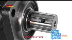 Custom 32cc Commercial Hydraulic Gear Pump RCZY-32-80L Pump