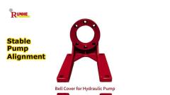 L Type Pump Bracket Stable Alignment Heavy Load