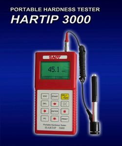 China High Accuracy Portable Hardness Tester Hartip 3000 Menu Operation HRC / HB Hardness Scale for sale
