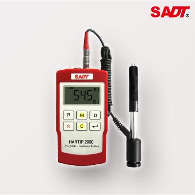 China Bluetooth / RS232 Portable Hardness Tester HARTIP 2000 LCD Display With High Accuracy for sale