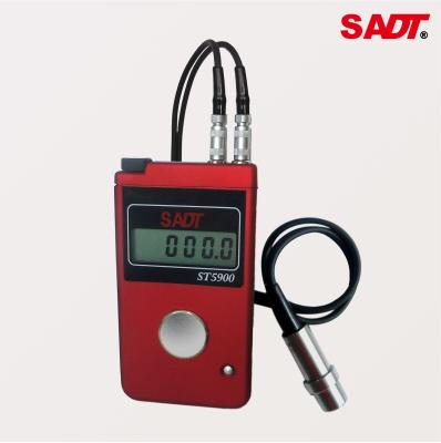 China Steel Wall Ultrasonic Thickness Gauge ST5900 red color Handheld Digital With 1.2mm - 200mm Range for sale