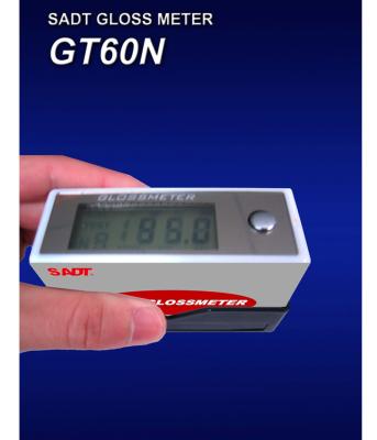 China Coatings / plastic Digital Gloss Meter Measuring ASTM D523 Standard 60 degree, grey color for sale