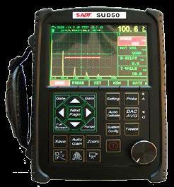 China High Speed Ultrasonic Flaw Detector Automated Handheld With PC Software SUD50 for sale