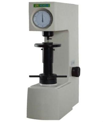 China Plastic Rockwell Hardness Tester , Dial Indication Bench Hardness Tester for sale