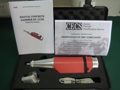 China Integrated Digital Concrete Test Hammer OLED Display with Software for sale