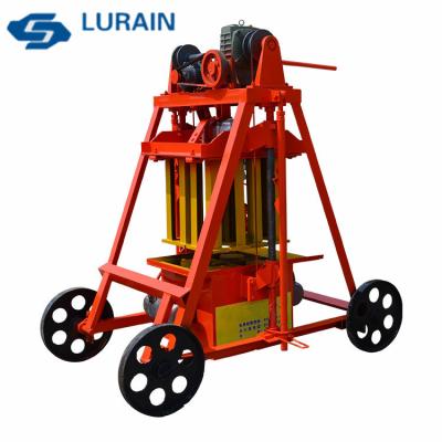 China Mobile block making machine,egg laying block machine,for hollow blocks making for sale