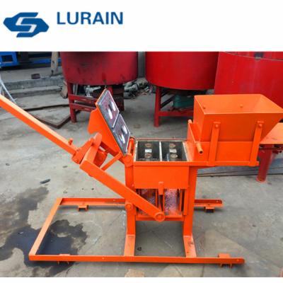 China LY2-40 Clay block making machine,interlock brick molding machine,with low price for sale