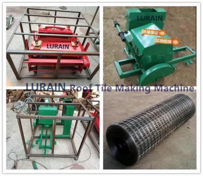 China Concrete roof tile making machine price with semi automatic control for sale