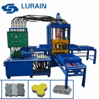 China Parking tiles making machine with hydraulic pressure for concrete paving tiles for sale