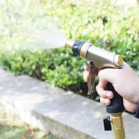 China Thumb Control Single Function 3/4 Inch Garden Hose Jetter Nozzle 10 Bar Working Pressure for sale