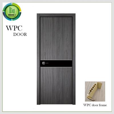 Cina Porte interne amichevoli del salone di Eco, porta di legno resistente della termite WPC in vendita