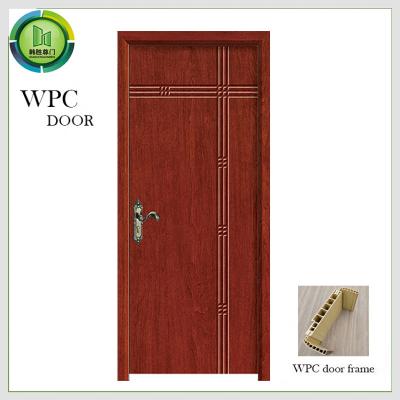 China Home Design WPC Plain Door Termite Proof Moisture Resistant Hotel Use for sale