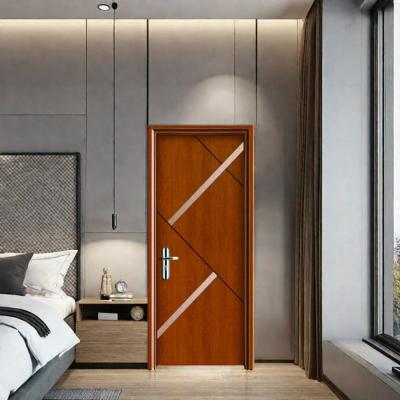 China Insulating And Moisture-Resistant WPC Hollow Doors For Eco-Friendly Properties for sale