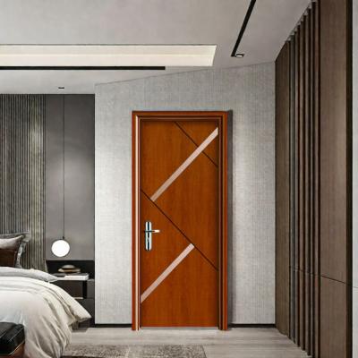 China Insulating And Moisture-Resistant WPC Hollow Doors For Eco-Friendly Properties for sale