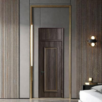 China Environmentally-Friendly WPC Hollow Doors Durable Mold-Resistant For Any Room for sale