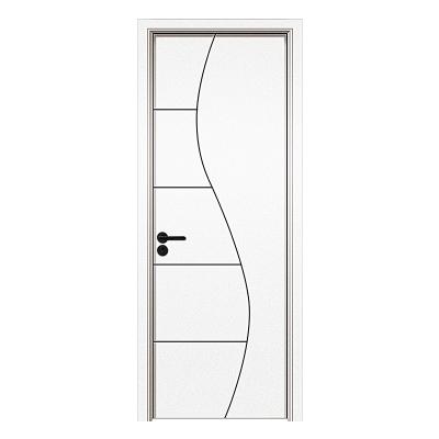 China Durable And Moisture-Resistant WPC Hollow Door For Kitchens Bathrooms And Storage Spaces for sale