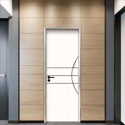 Китай Высокопроизводительные WPC полые двери для блокировки шума и энергосберегающих интерьеров продается