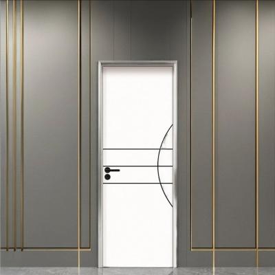 Китай Высокопроизводительные WPC полые двери для блокировки шума и энергосберегающих интерьеров продается