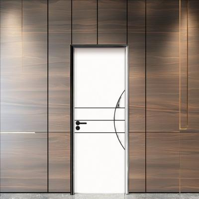 Китай Высокопроизводительные WPC полые двери для блокировки шума и энергосберегающих интерьеров продается