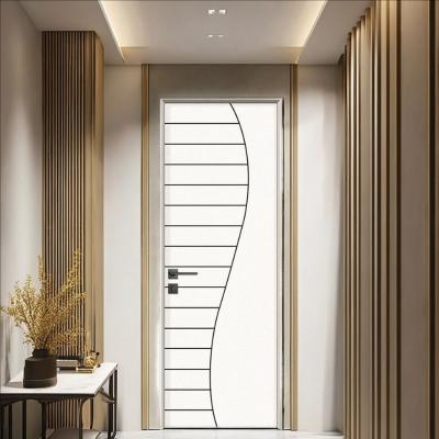 Китай Специалистское изготовление WPC полые двери для блокировки шума и энергосбережения интерьеров продается