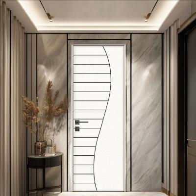 Китай Специалистское изготовление WPC полые двери для блокировки шума и энергосбережения интерьеров продается