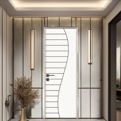 Китай Специалистское изготовление WPC полые двери для блокировки шума и энергосбережения интерьеров продается