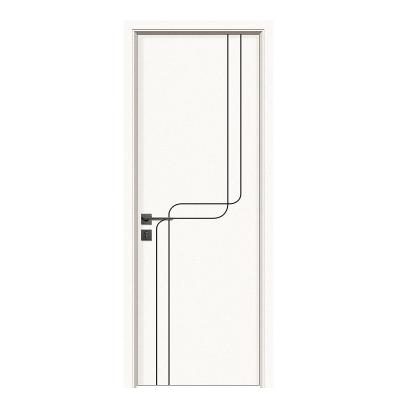 Китай Устойчивые к влаге и влажности WPC полые двери для ванных комнат и кухонь продается